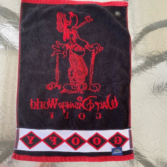 Disney | Other | Rare Disney Goofy Golf Rag | Poshmark